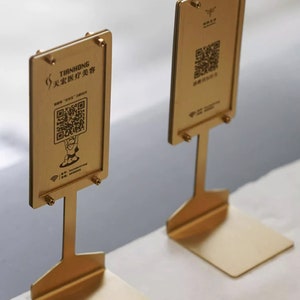 Personalized Branding Sign, Business Name Stand, Logo Stand ...