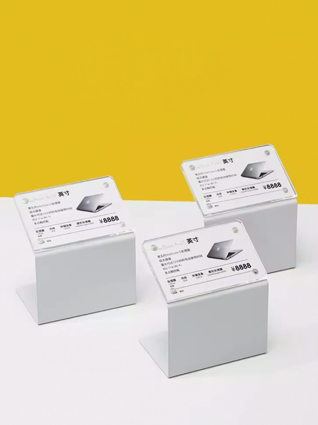 Branding Stand, Price Tag, Branding Sign, Clear Acrylic Branding Sign ...