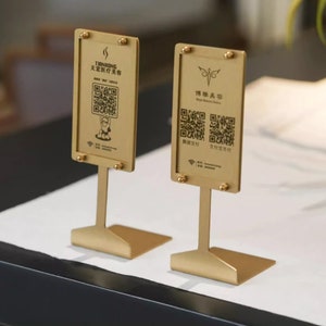 Personalized Branding Sign, Business Name Stand, Logo Stand ...