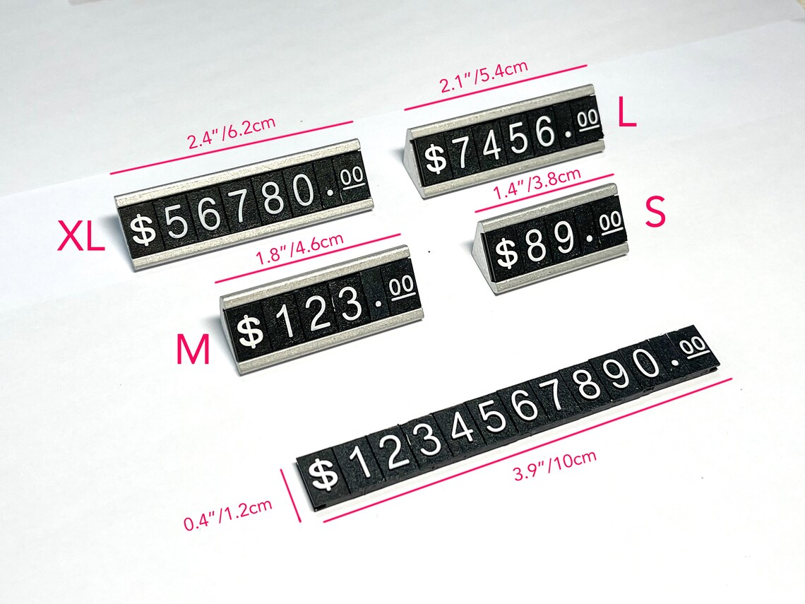 Price Tag Price Sign Small Price Tag Price Tag for Jewelry - Etsy