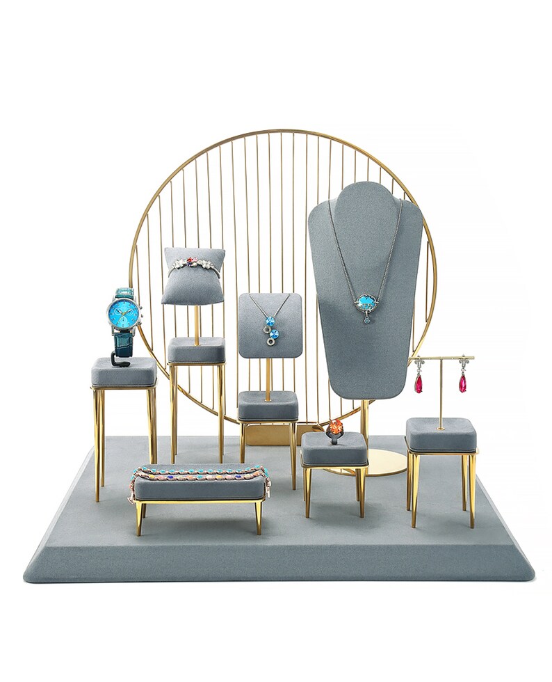 Metal Jewelry Display Jewelry Display Set Jewelry Organizer - Etsy