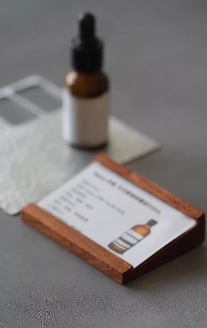Acrylic Wooden Price Tag: Retail Shop Counter Display - Etsy