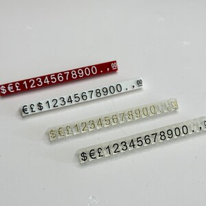 Price Tag, Mini Price Sign, Small Price Tag, Price Tag for Jewelry ...