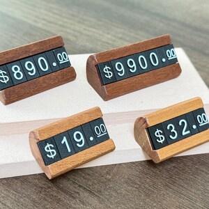 Price Tag, Price Sign, Small Price Tag, Price Tag for Jewelry Display ...