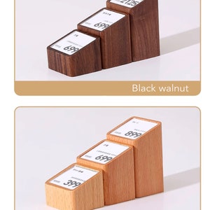 Business Name Sign, Price Tag, Branding Sign, Wooden Price Tag, Number ...