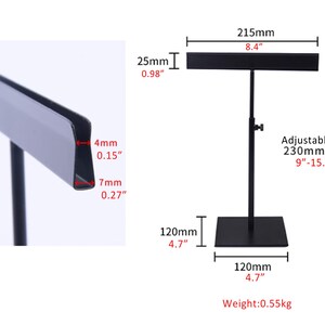 Acrylic Sign Holder, Table Tent, Clear Poster Stand, Metal Stand, Table ...