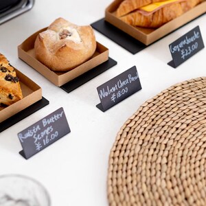 Rewritable Metal Chalkboard Price Tags: Retail Table Signs - Etsy