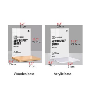 Branding Stand, Price Tag, Brand Sign, Clear Acrylic Brand Sign ...