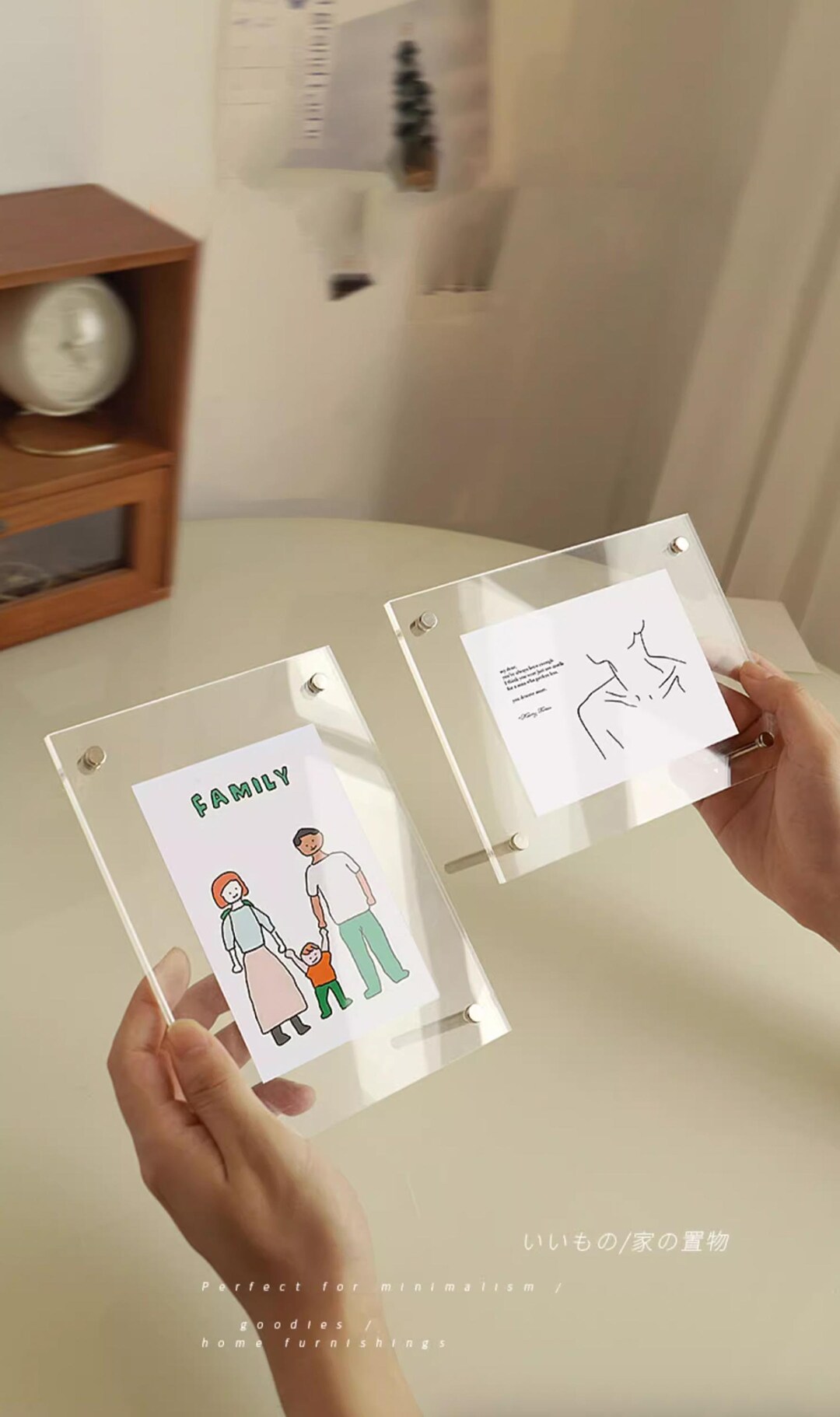 Clear Acrylic Frame With Magnetic, Poster Frame, Photo Frame, Clear ...