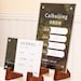 Acrylic Wooden Price Tag: Retail Shop Counter Display - Etsy