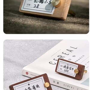 Business Name Sign, Price Tag, Branding Sign, Wooden Price Tag, Number ...