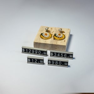 Price Tag, Price Sign, Small Price Tag, Price Tag for Jewelry Display ...