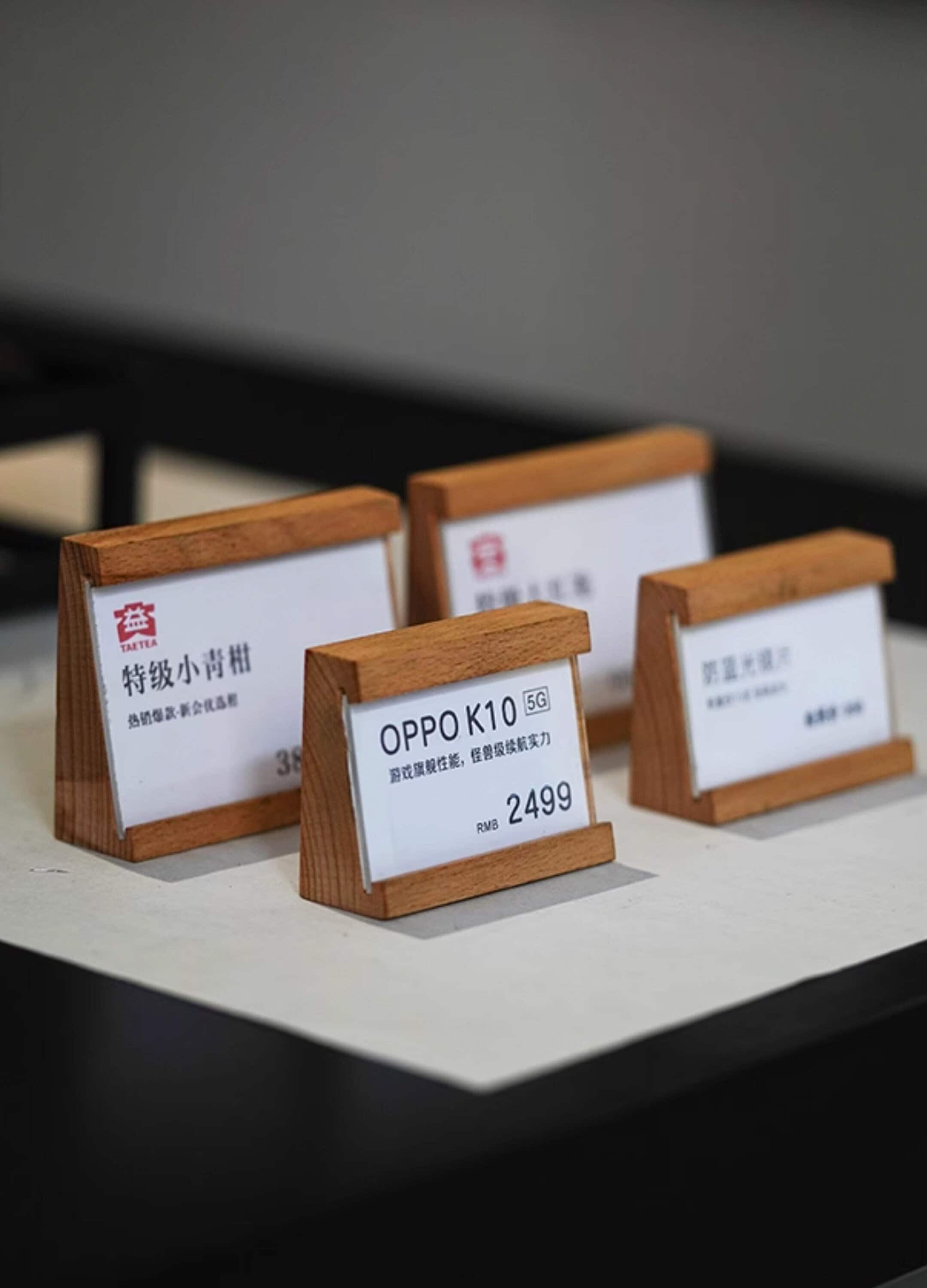 Acrylic Wooden Price Tag: Retail Shop Counter Display - Etsy