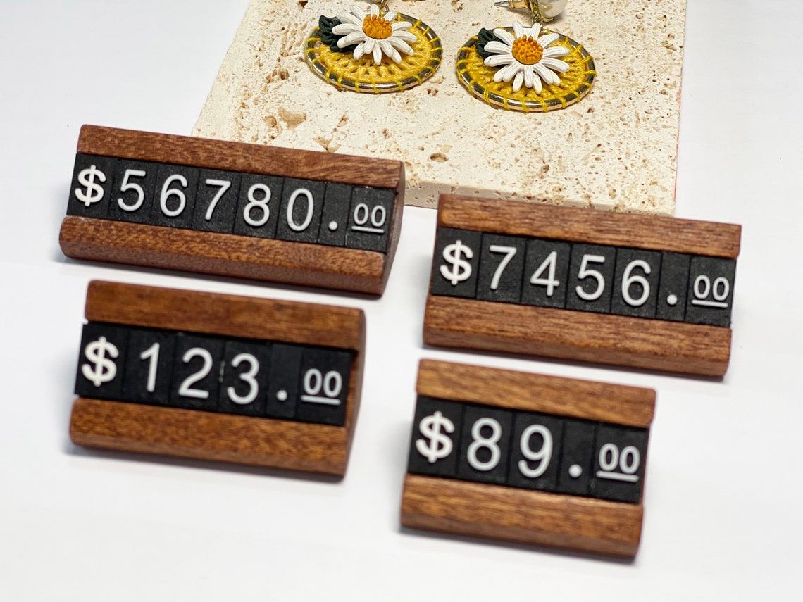 Price Tag Price Sign Small Price Tag Price Tag for Jewelry - Etsy