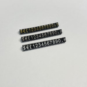 Price Tag, Mini Price Sign, Small Price Tag, Price Tag for Jewelry ...