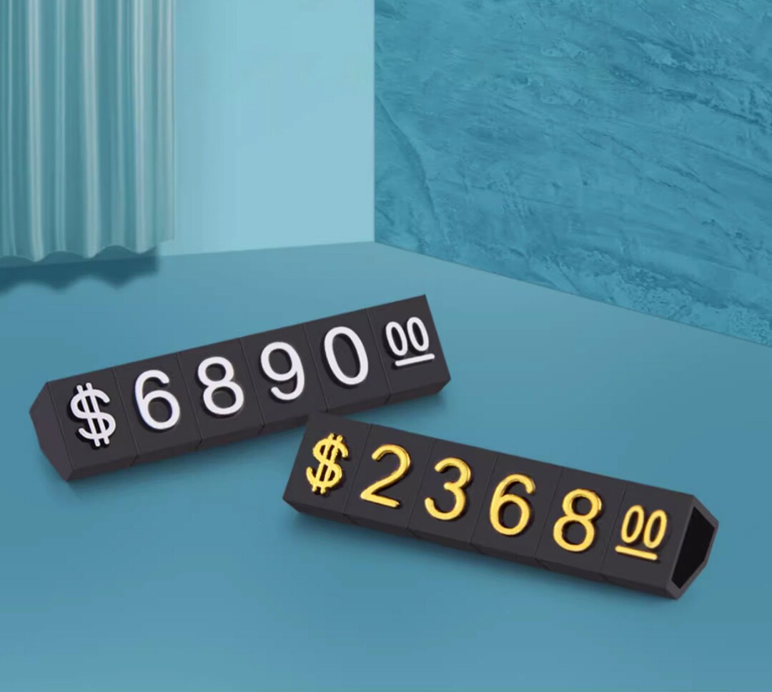 Price Tag, Price Sign, Small Price Tag, Price Tag for Jewelry Display ...