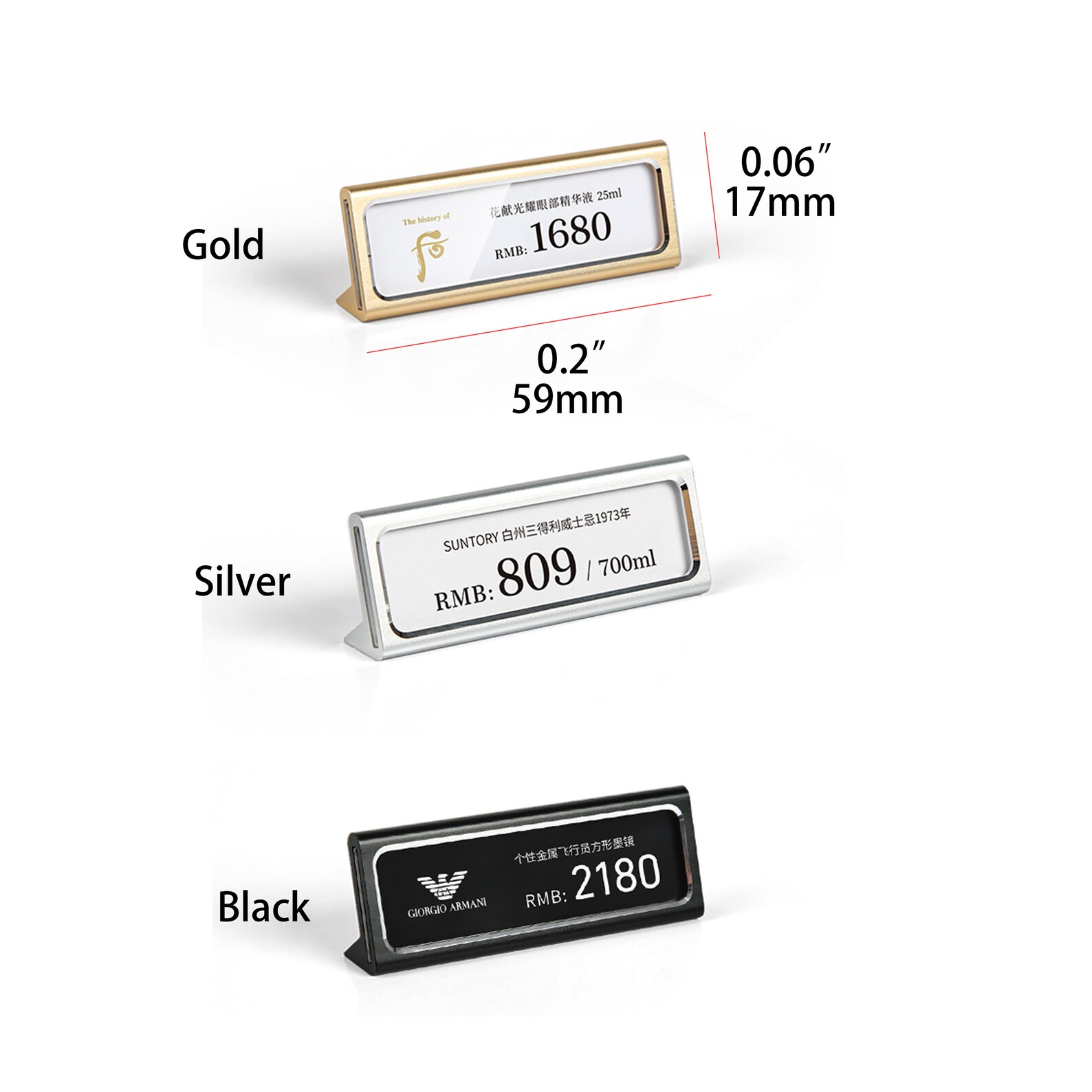 Price Tag Price Sign Small Price Tag Metal Price Tag for - Etsy