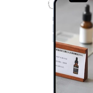 Acrylic Wooden Price Tag: Retail Shop Counter Display - Etsy