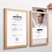 Graduation Certificate Frame Clear Acrylic Frame Wall - Etsy