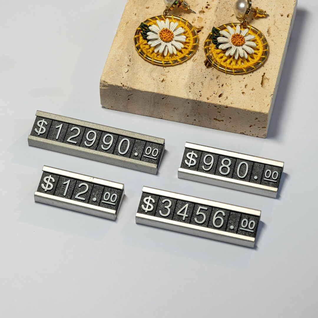 Price Tag, Price Sign, Small Price Tag, Price Tag for Jewelry Display ...