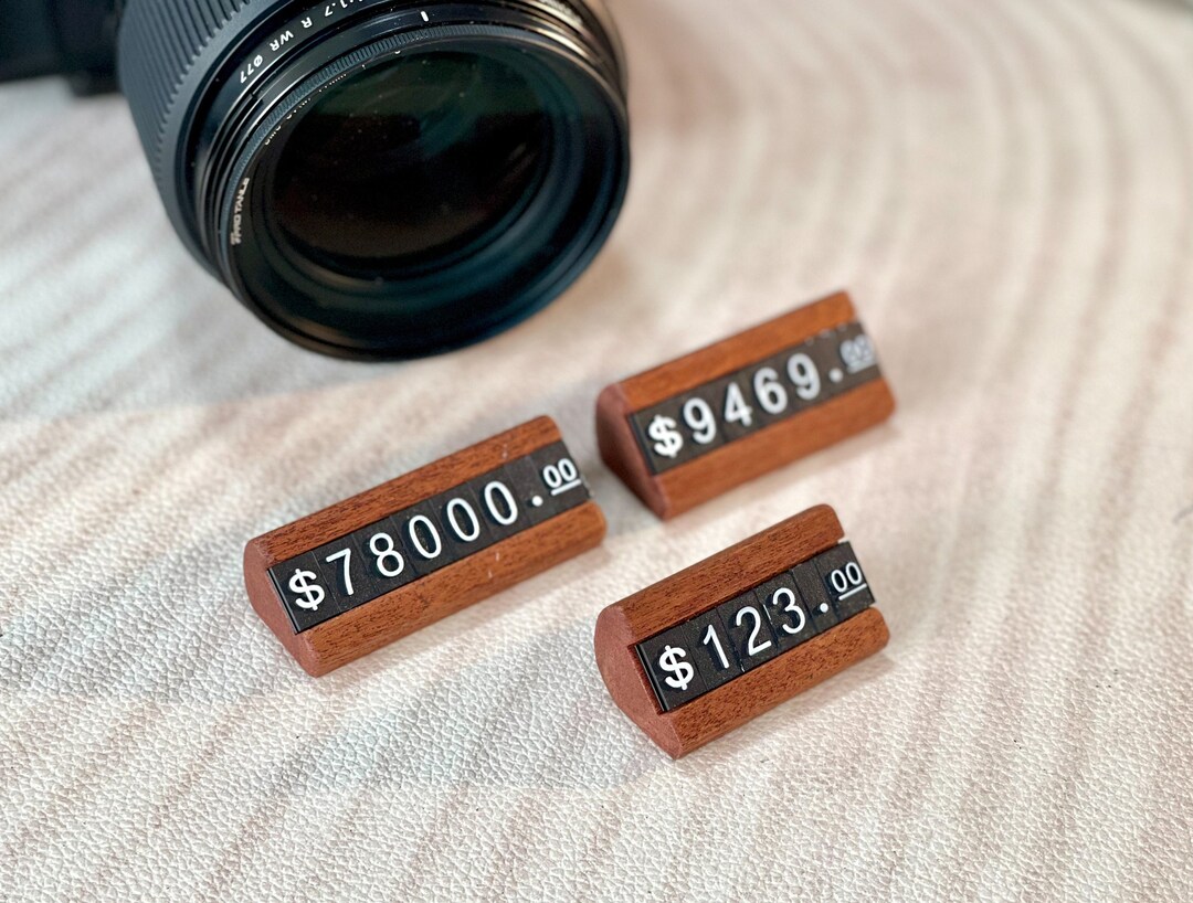 Price Tag, Price Sign, Small Price Tag, Price Tag for Jewelry Display ...