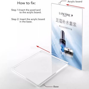 Branding Stand, Price Tag, Branding Sign, Acrylic Branding Sign ...