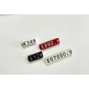 Price Tag, Mini Price Sign, Small Price Tag, Price Tag for Jewelry ...