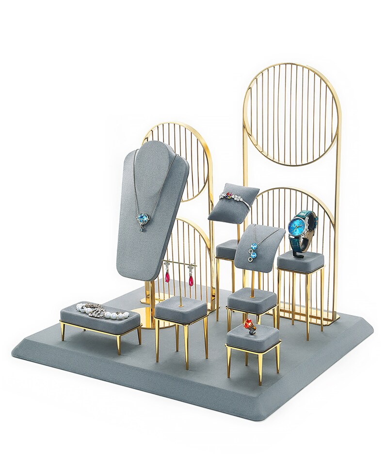 Metal Jewelry Display Jewelry Display Set Jewelry Organizer - Etsy
