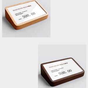 Business Name Sign, Price Tag, Branding Sign, Wooden Price Tag, Number ...