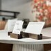 Branding Stand, Business Card Holder, Price Tag, Brand Sign, Wooden ...