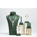 Dark Green Jewelry Display Set, Velvet/metal Jewelry Display, Watch ...