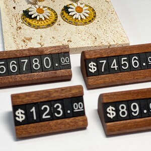 Price Tag, Price Sign, Small Price Tag, Price Tag for Jewelry Display ...