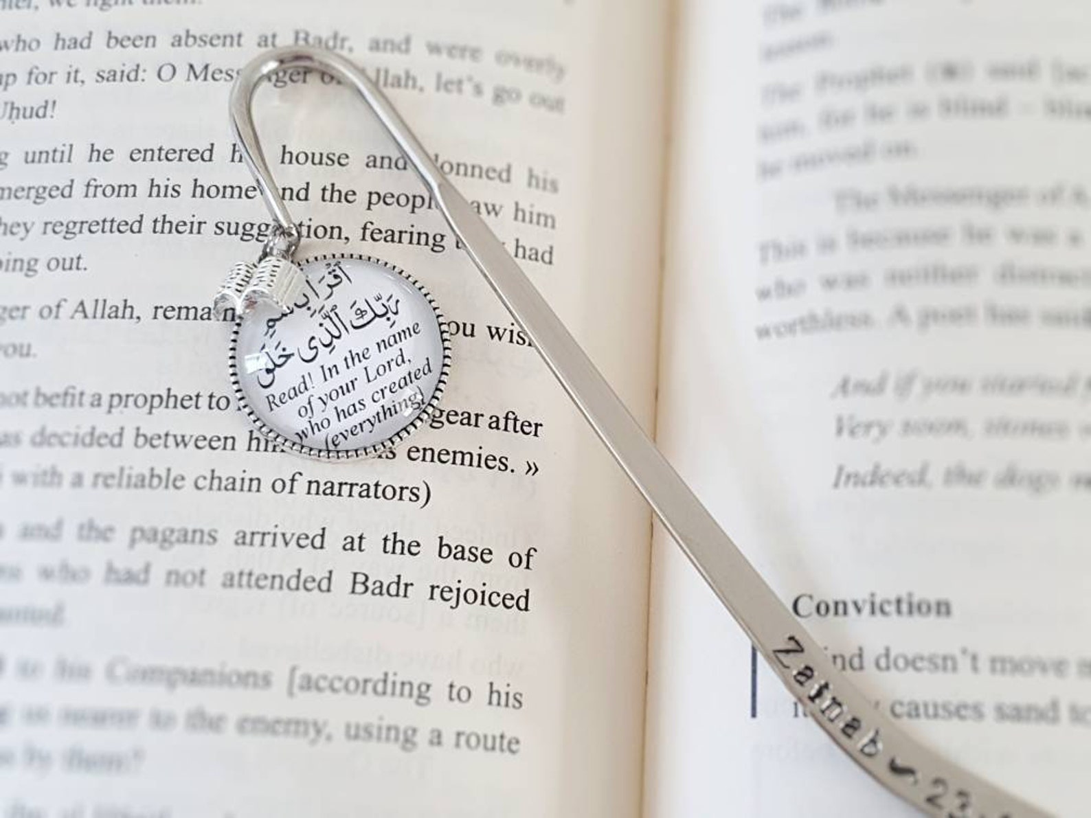 Quran Quote, Quran Bookmark, Islamic Bookmark, Islamic Gift, Bookmark ...