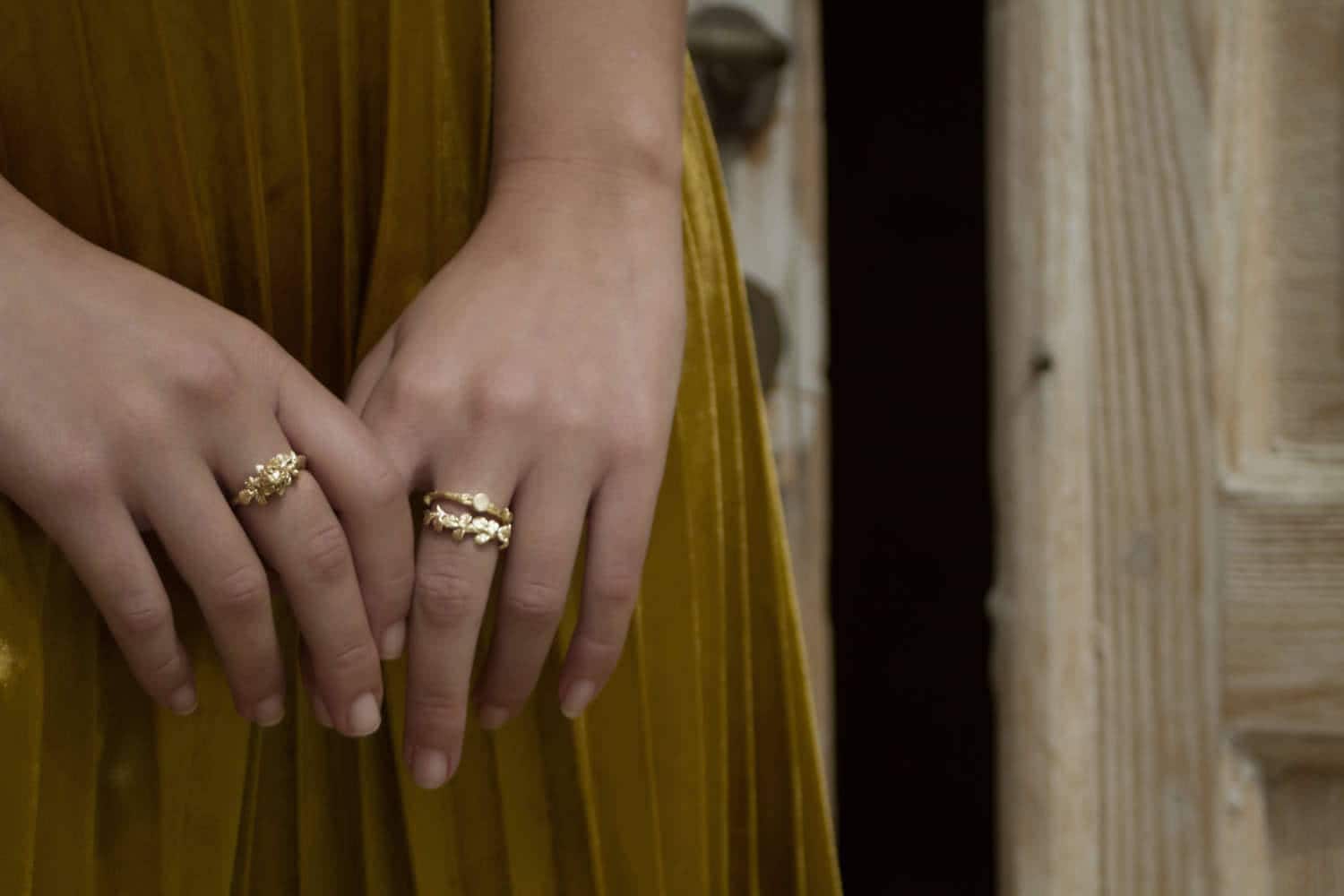 Nature Ring, Succulent Jewelry, Botanical Jewelry, Gold Filled Ring ...
