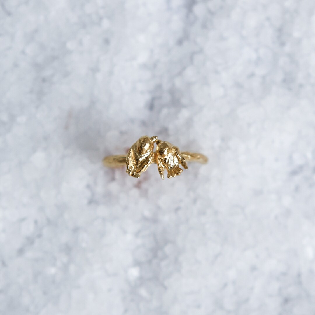 Birds Ring, Love Ring, Dainty Ring, Nature Ring, Romantic Ring ...