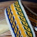 Tablet Weaving Belt Belt for Viking Reenactment Two-sided Custom Colors ...