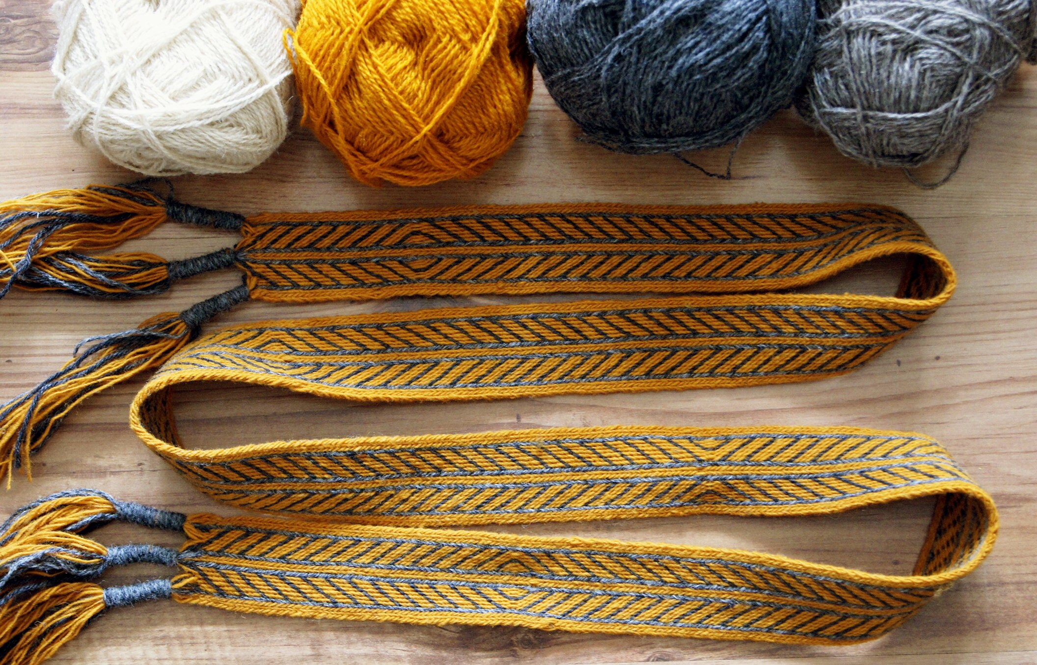 Tablet weave belt wool card weaving custom universal | Etsy