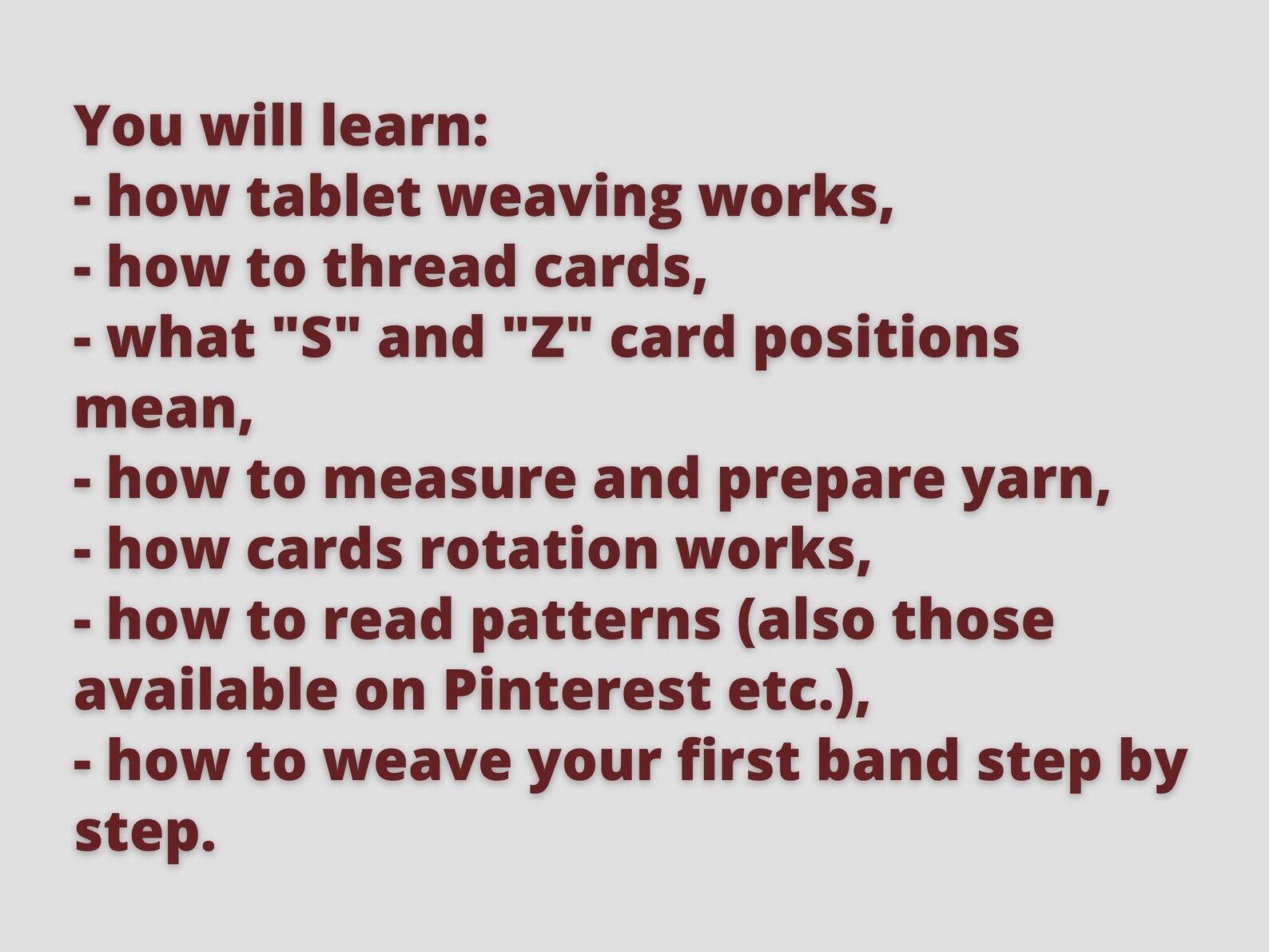 Tablet Weaving Tutorial Beginner Card Weaving Ebook Pdf - Etsy