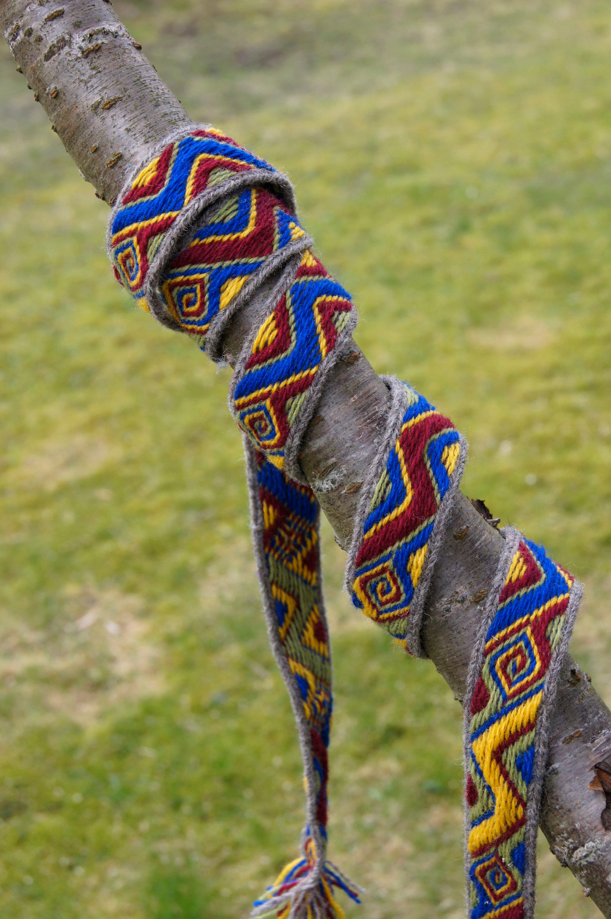 Snartemo Tablet Woven Belt - Migration Period, Vendel Belt ...
