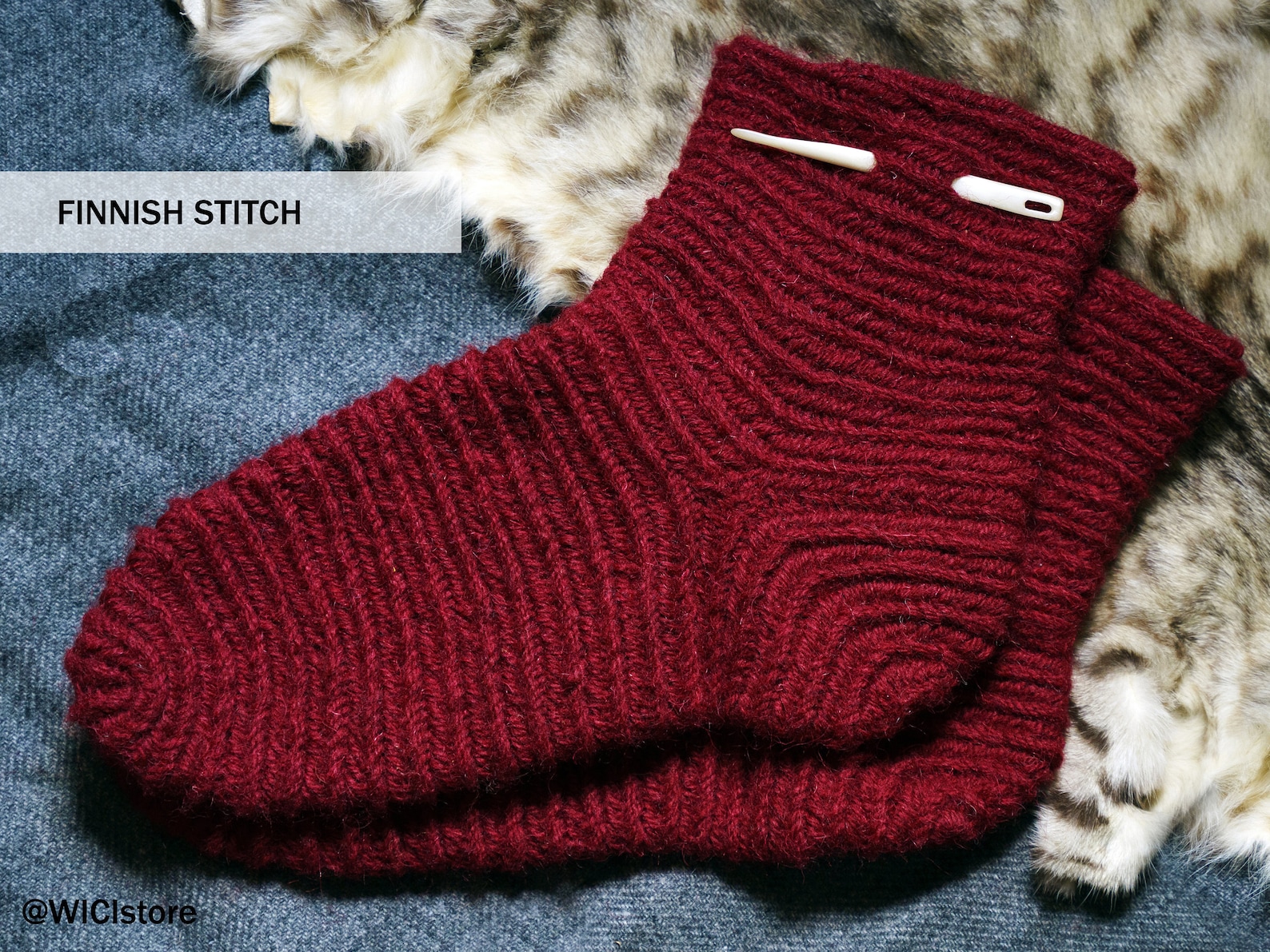 Custom Order Nalbinding Socks 100% Natural or Superwash Wool - Etsy UK