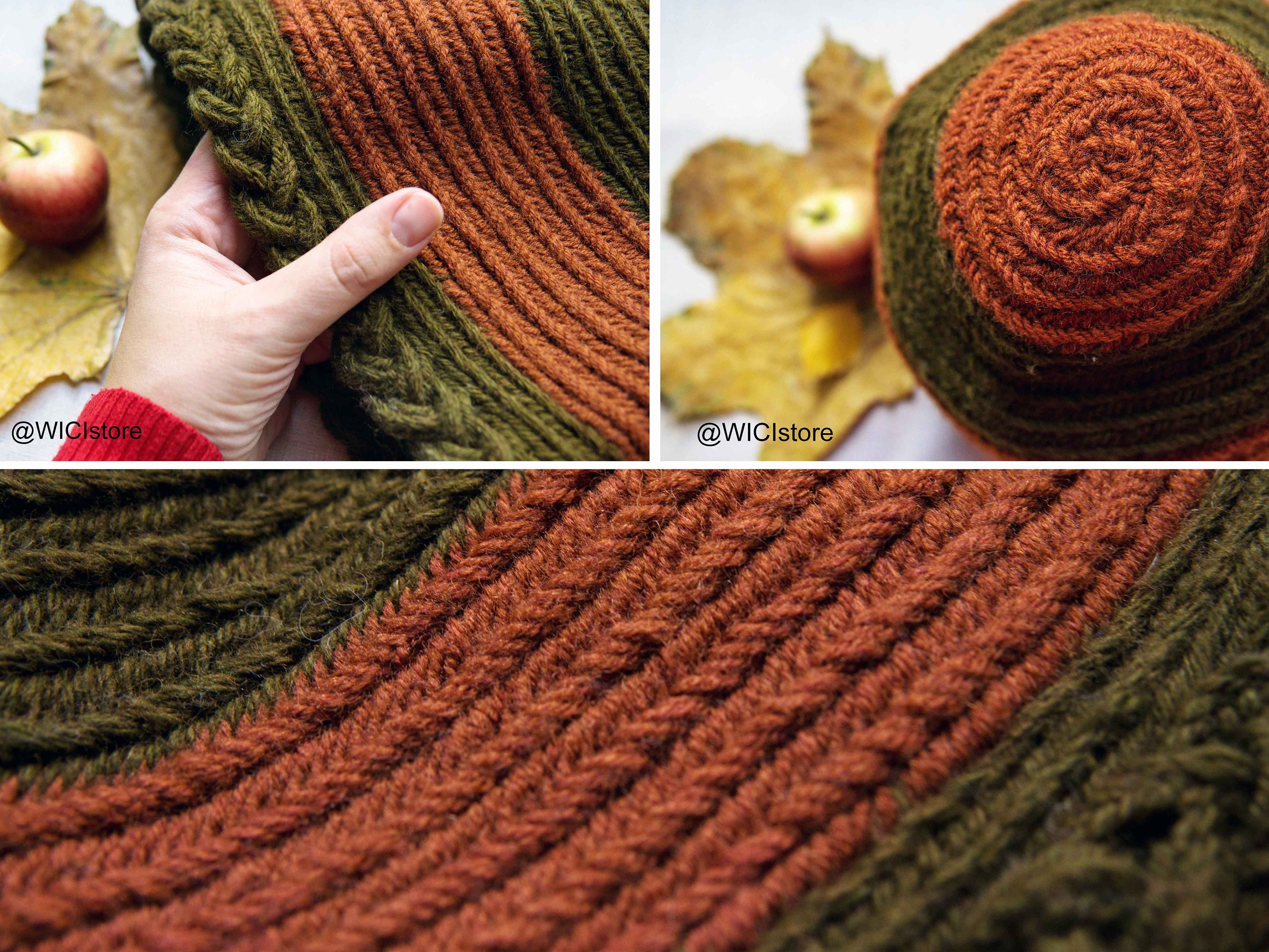 Nalbinding Viking Hat With Braided Edge Made to Order. - Etsy UK