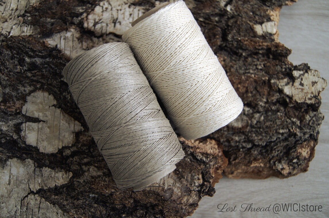 Linen Thread Two Spools Each 330 M/360 Yd 100g TEX 150x2 - Etsy UK