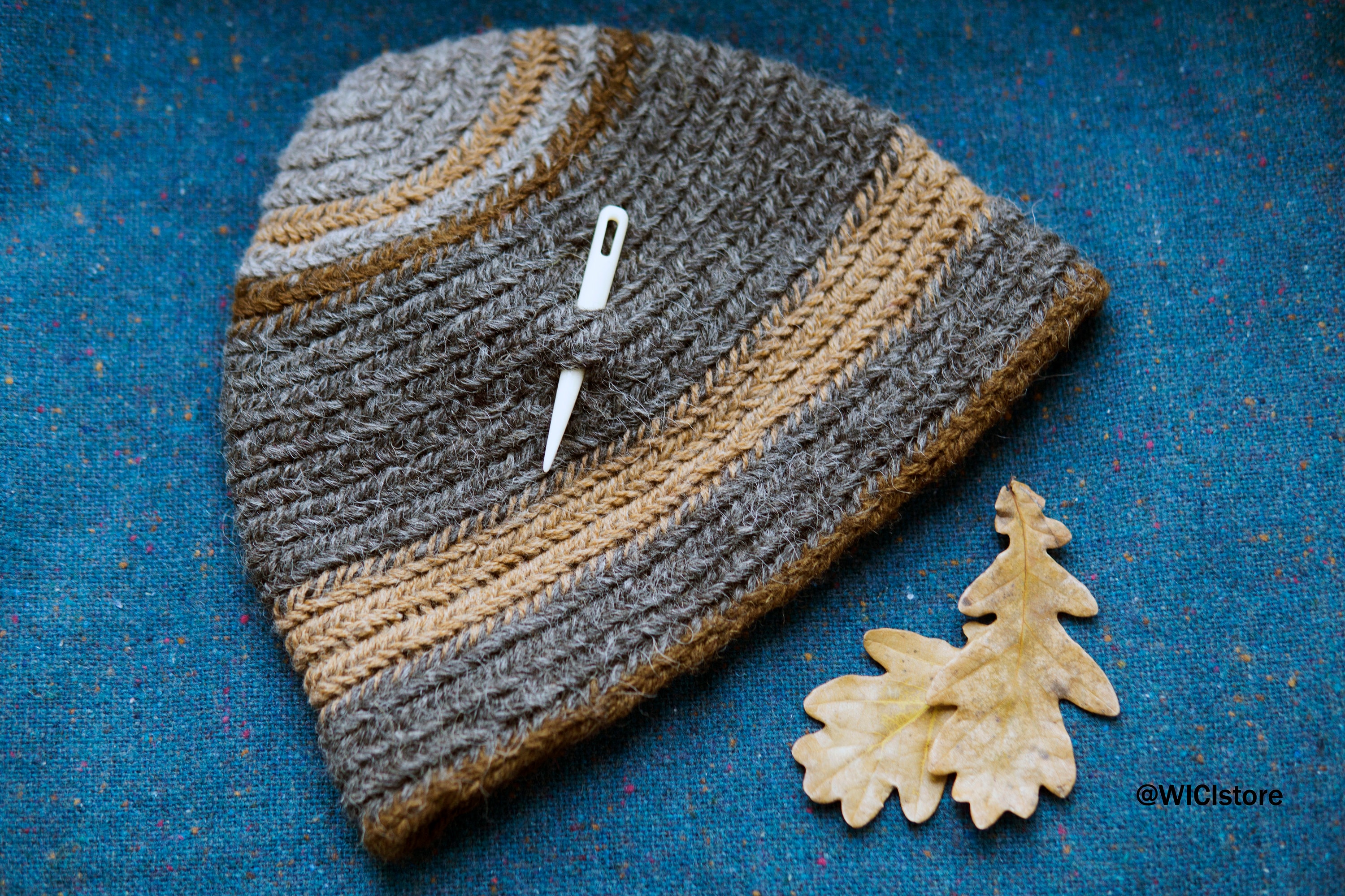 Nalbinding hat made to order 100% wool hat. Warm woolen | Etsy