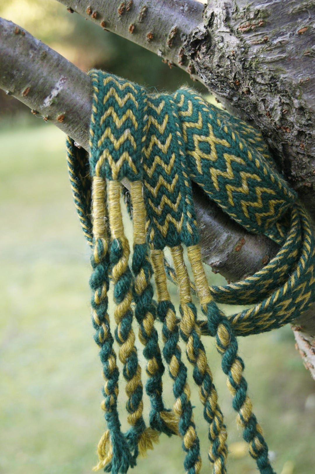 Tablet Woven Trim for Viking Reenactment - Snartemo II - Norway ...