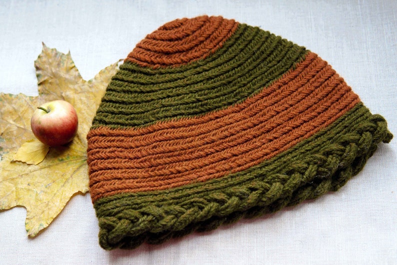 Nalbinding Viking Hat With Braided Edge Made to Order. - Etsy UK