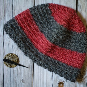 Nalbinding Viking Hat With Braided Edge - Made to Order. Casual or for ...