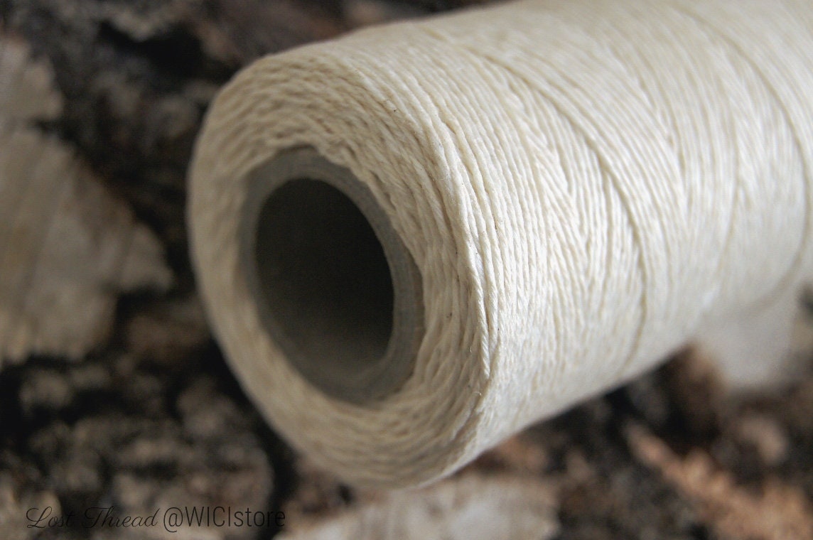 Linen thread two spools each 330 m/360 yd 100g TEX 150x2 | Etsy