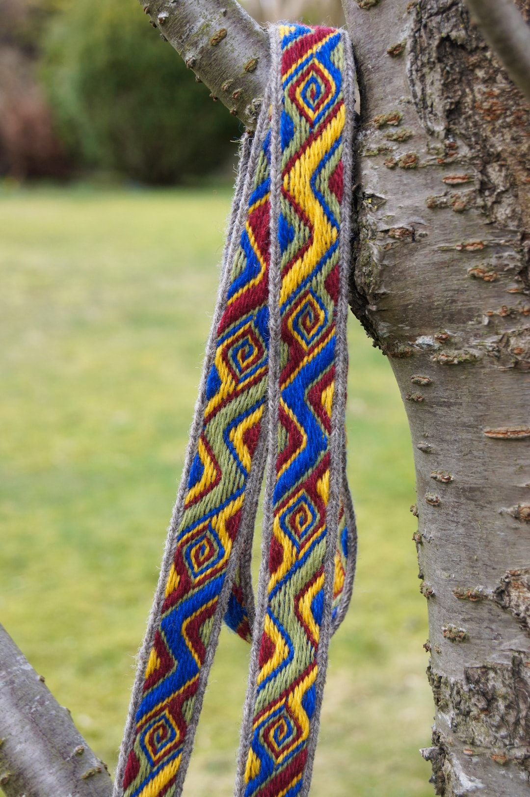 Snartemo Tablet Woven Belt - Migration Period, Vendel Belt ...