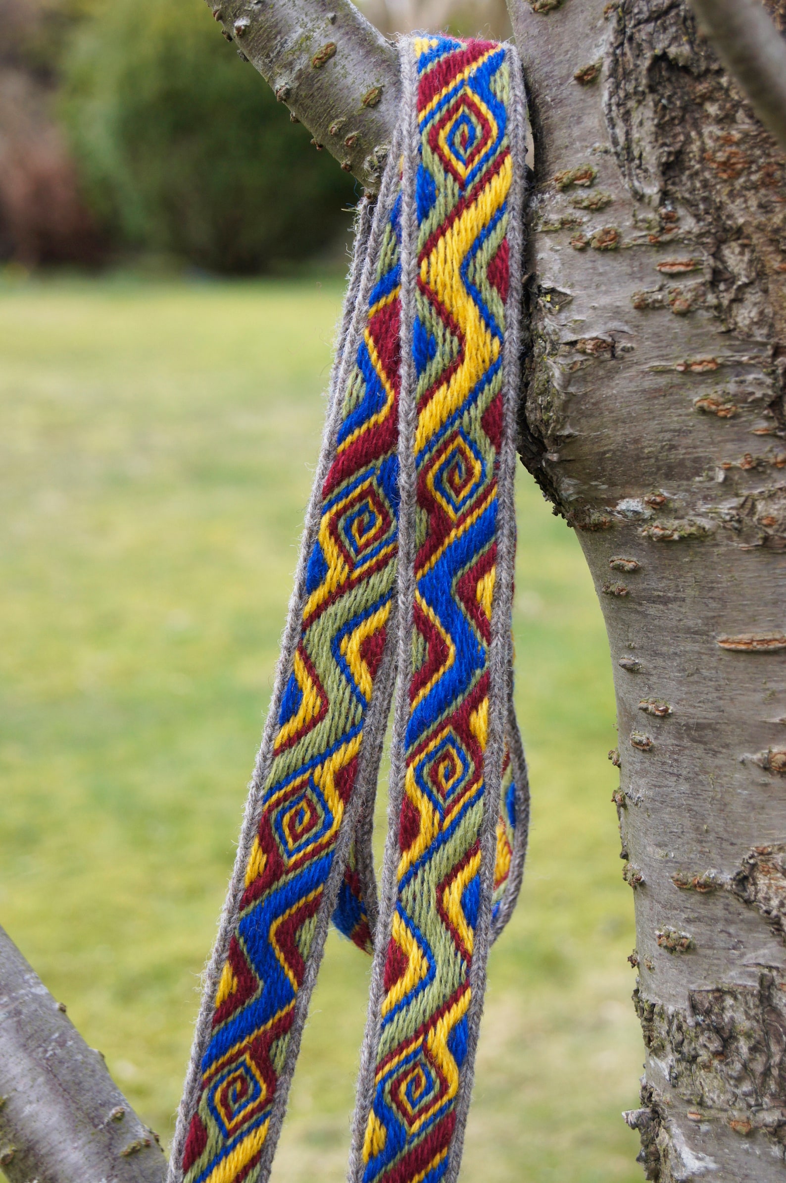 Snartemo Tablet Woven Belt - Migration Period, Vendel Belt ...