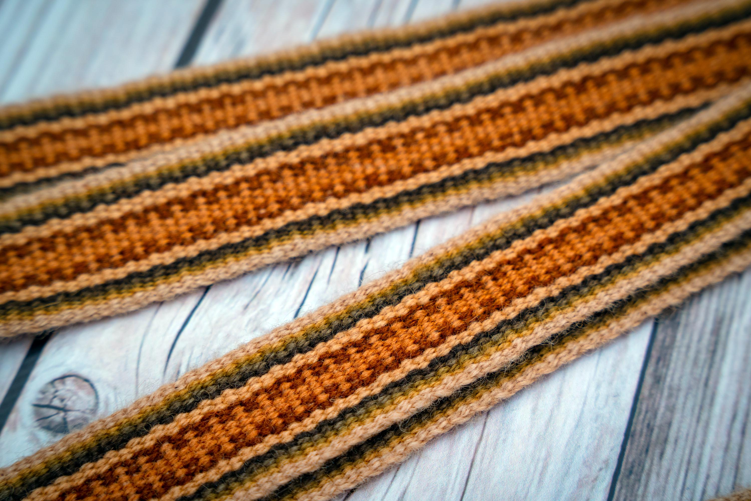 Hand Woven Viking Sash. Woven Belt for Viking, Rus or Slavic Costume ...